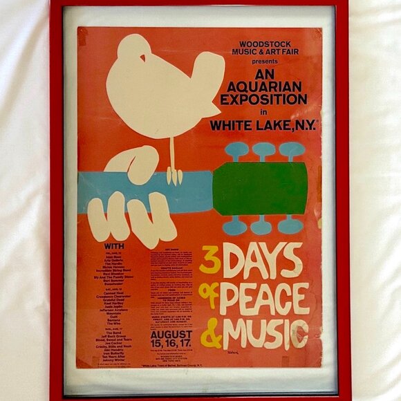 Arnold Skolnic | Art | 969 Woodstock Final Markdown Original Poster ...
